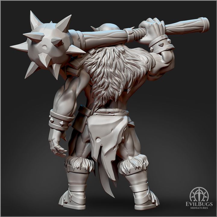 3D Printable Orc Krag Smasher by EvilBugs