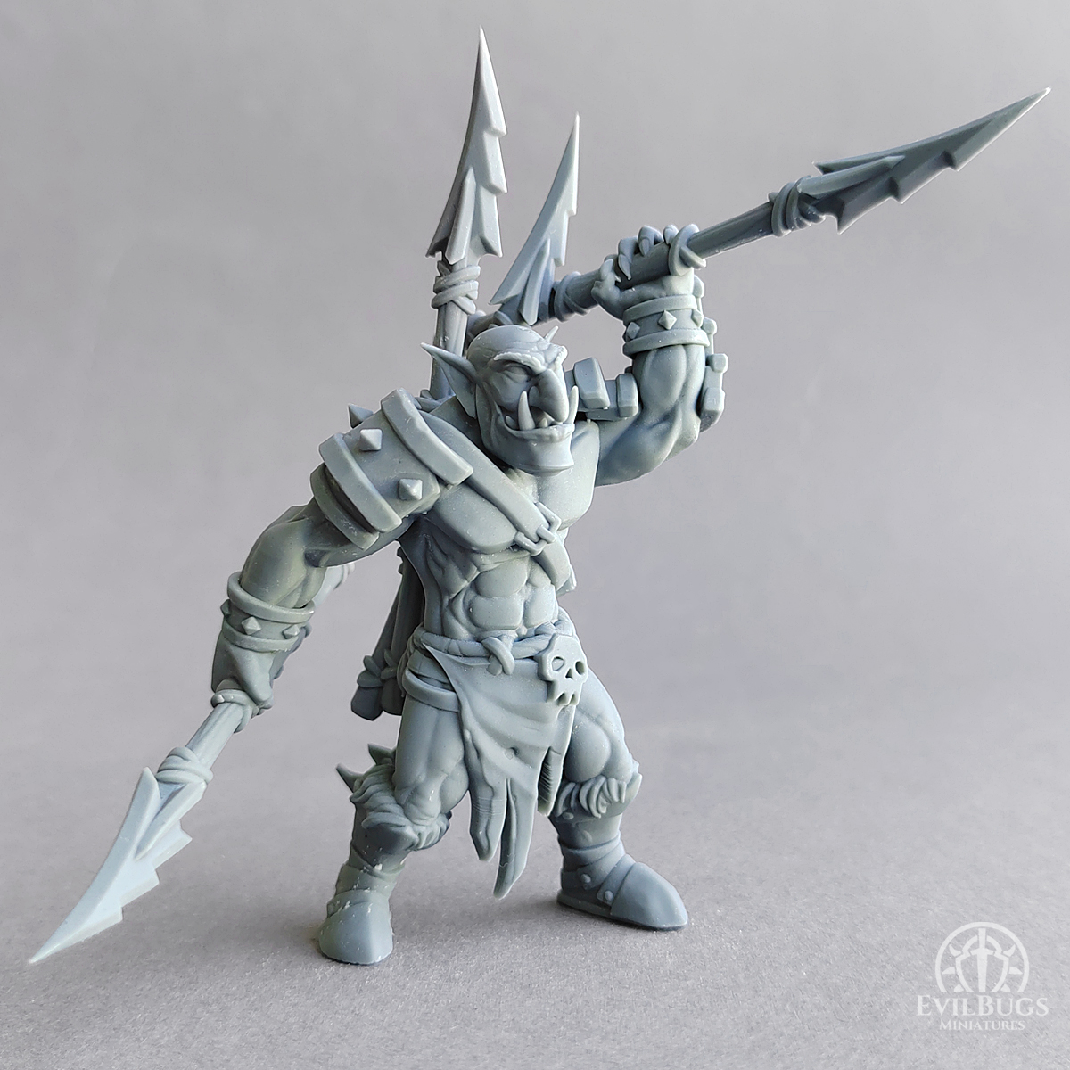 3D Printable Orc Zagr Firewind by EvilBugs