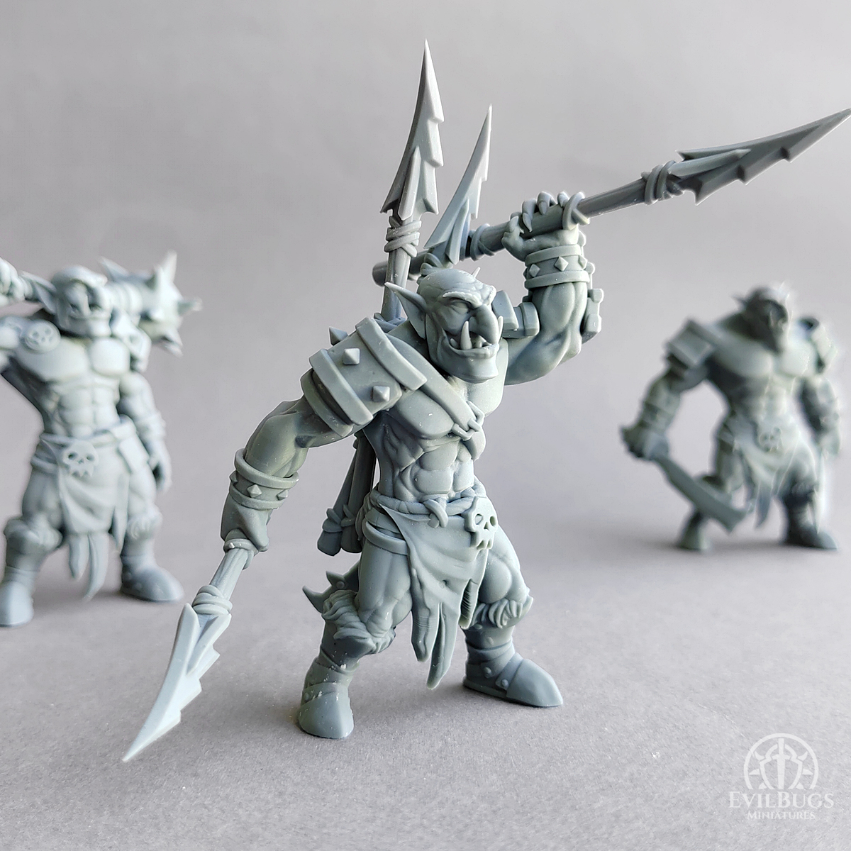 3D Printable Orc Zagr Firewind by EvilBugs