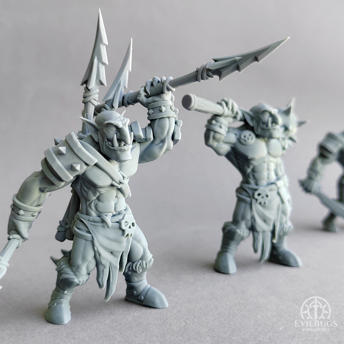 3D Printable Orc Zagr Firewind by EvilBugs