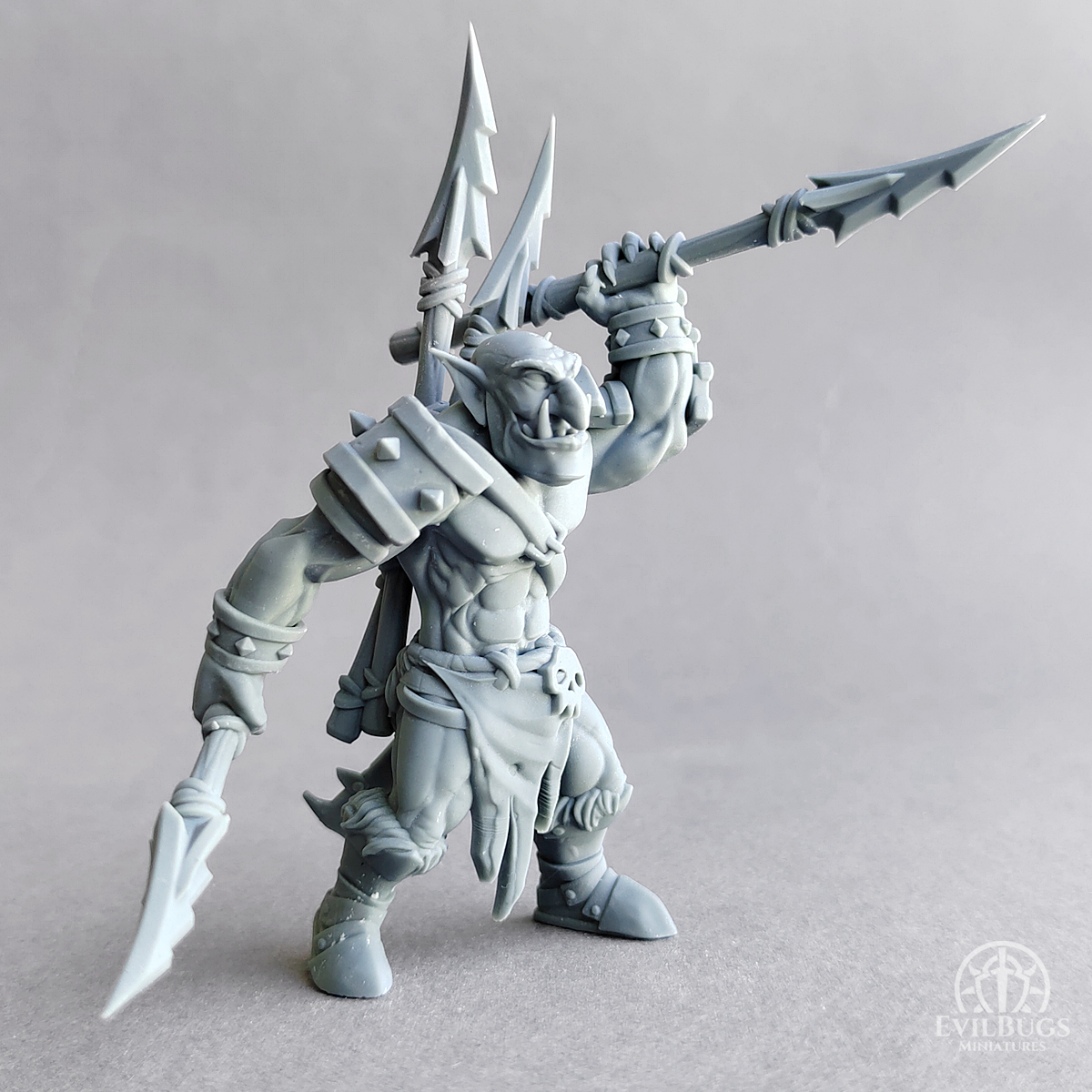 3D Printable Orc Zagr Firewind by EvilBugs