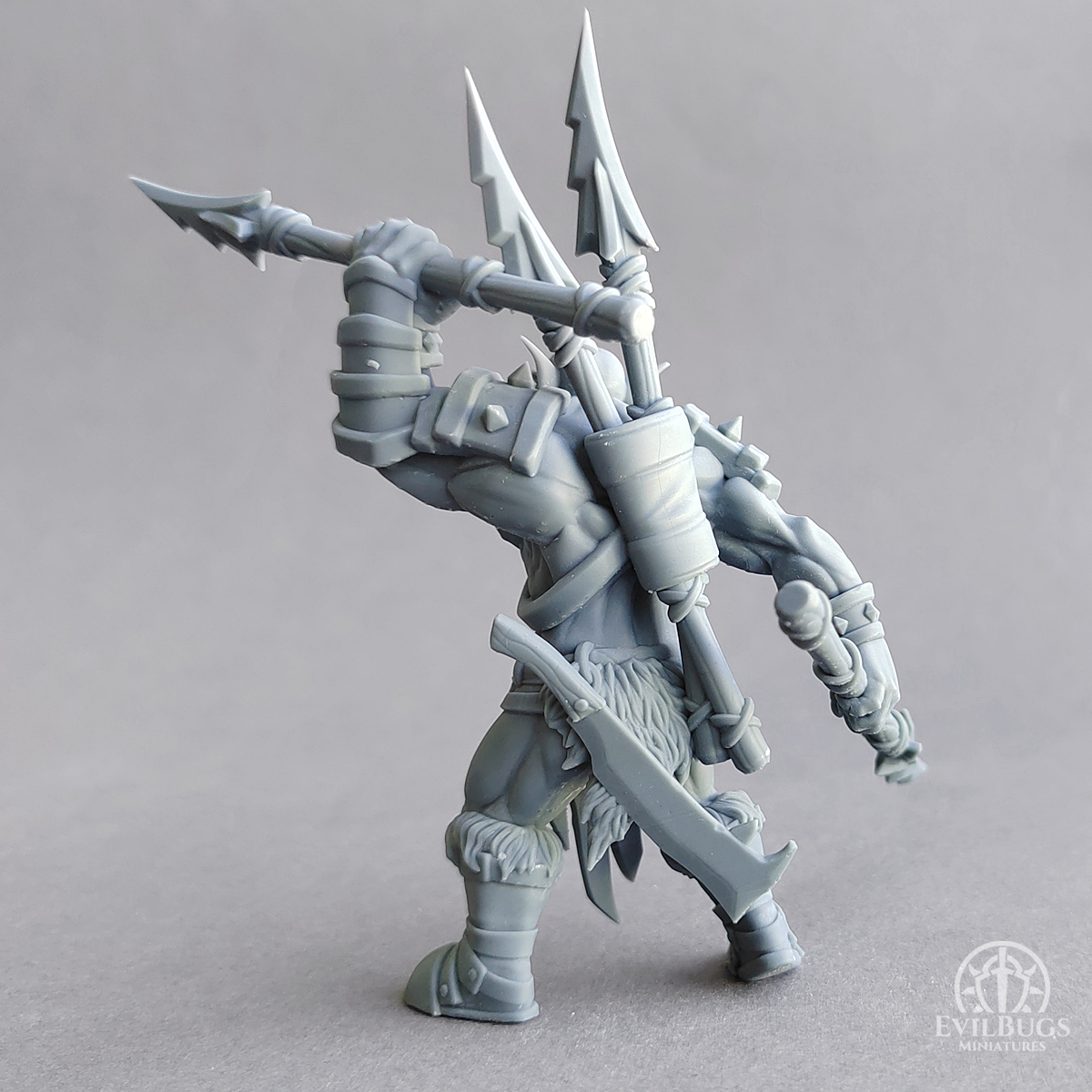 3D Printable Orc Zagr Firewind by EvilBugs