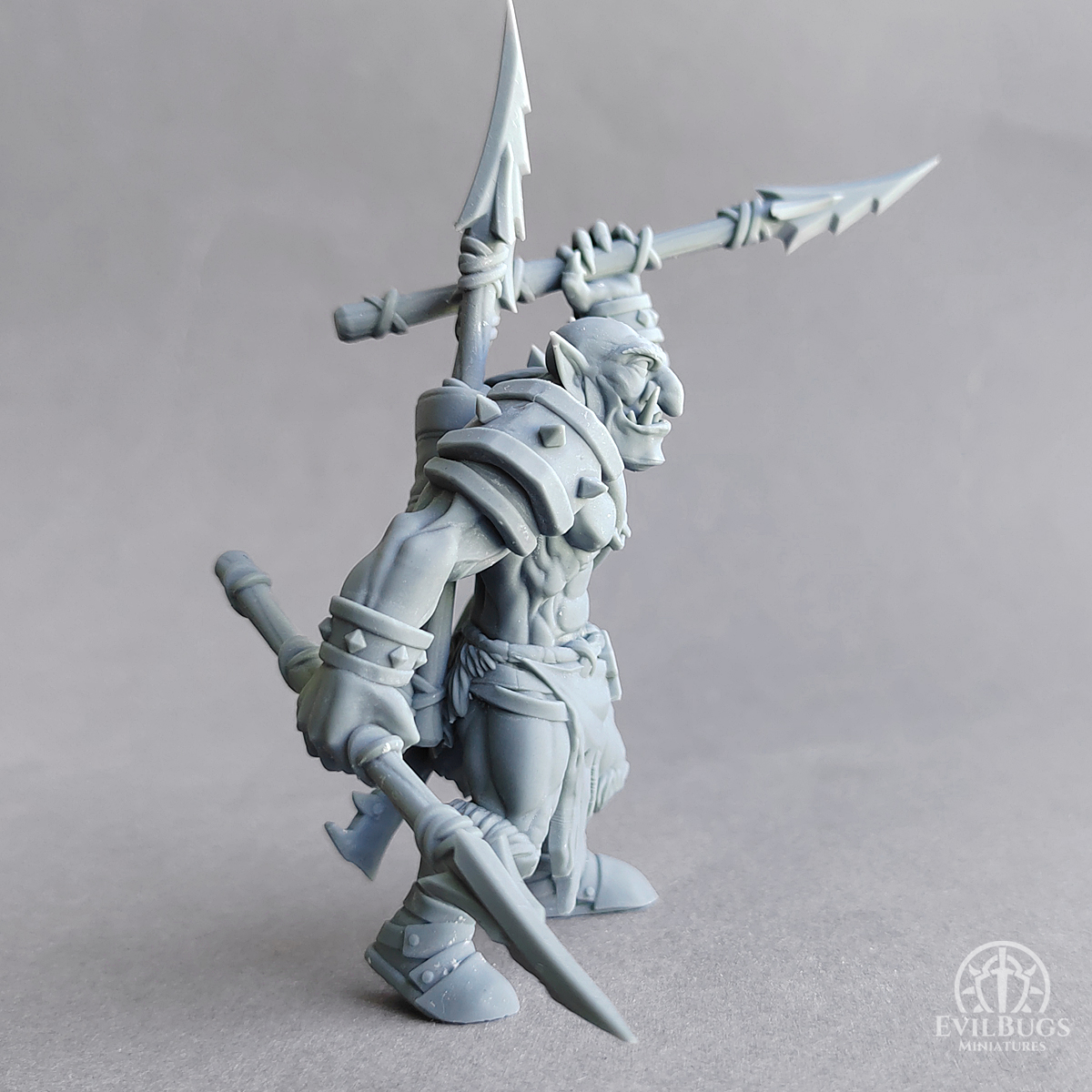 3D Printable Orc Zagr Firewind by EvilBugs
