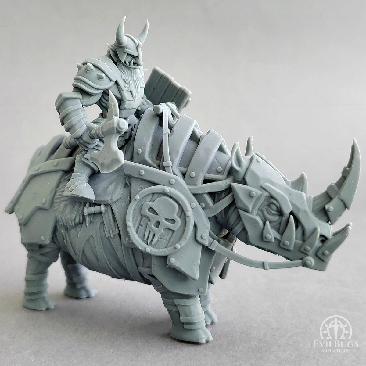 3D Printable Titan Rhino Juggernaut by EvilBugs
