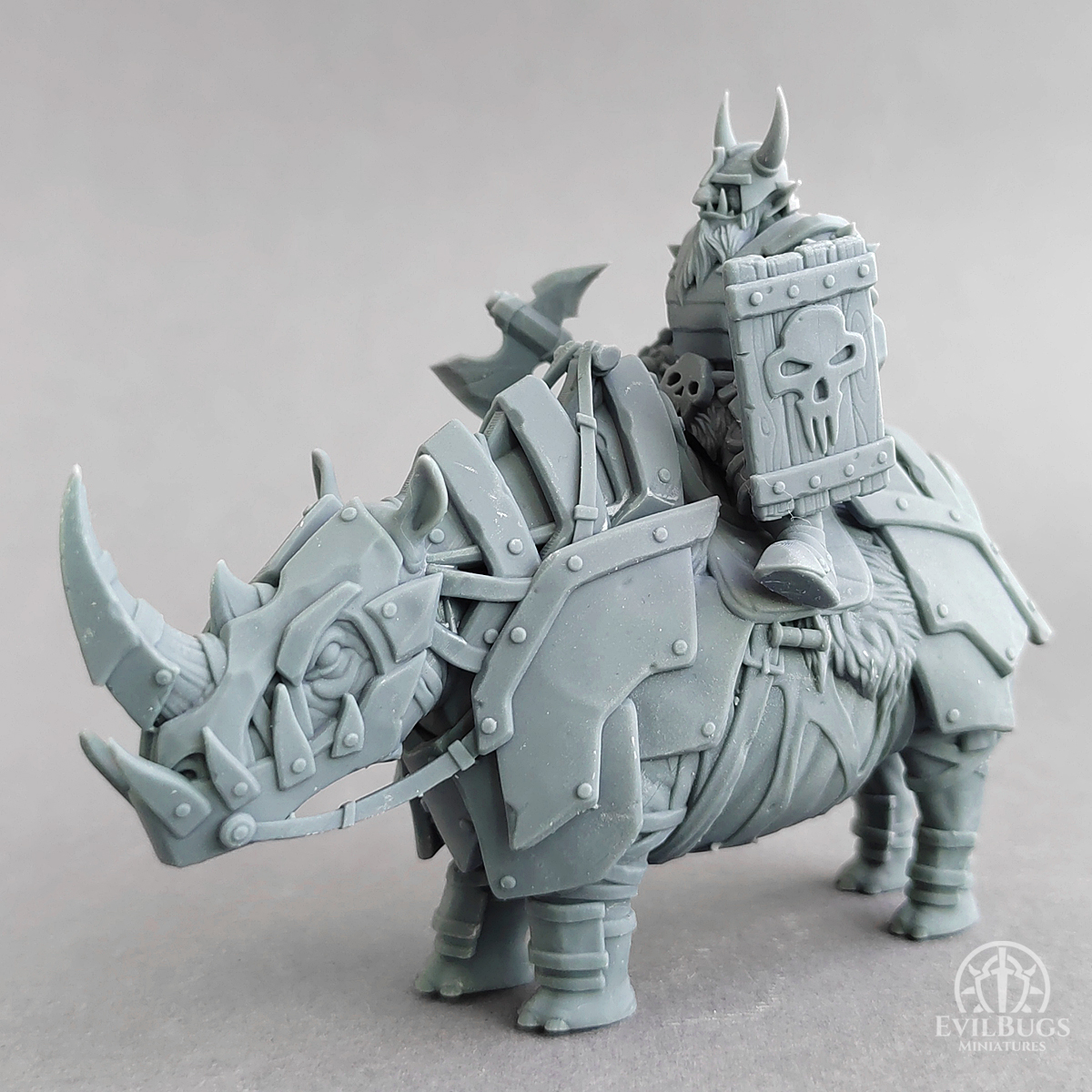 3D Printable Titan Rhino Juggernaut by EvilBugs
