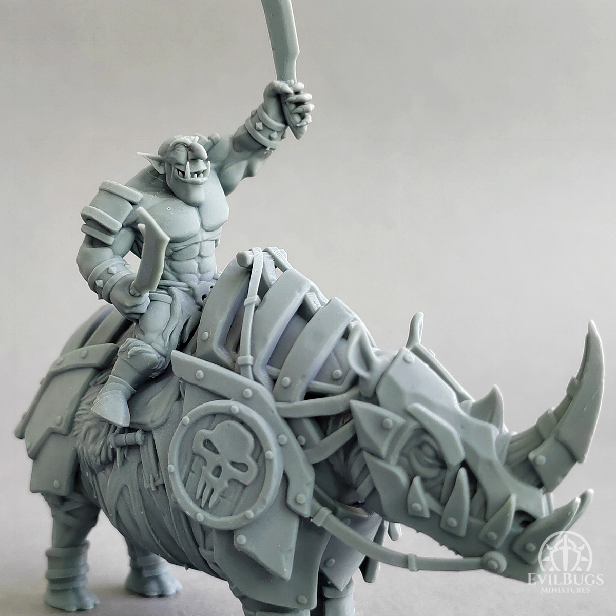 3D Printable Titan Rhino Juggernaut by EvilBugs