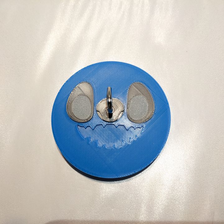 3D Printable Blue alien magnetic hanger by Tabula-Rasa-Gaming