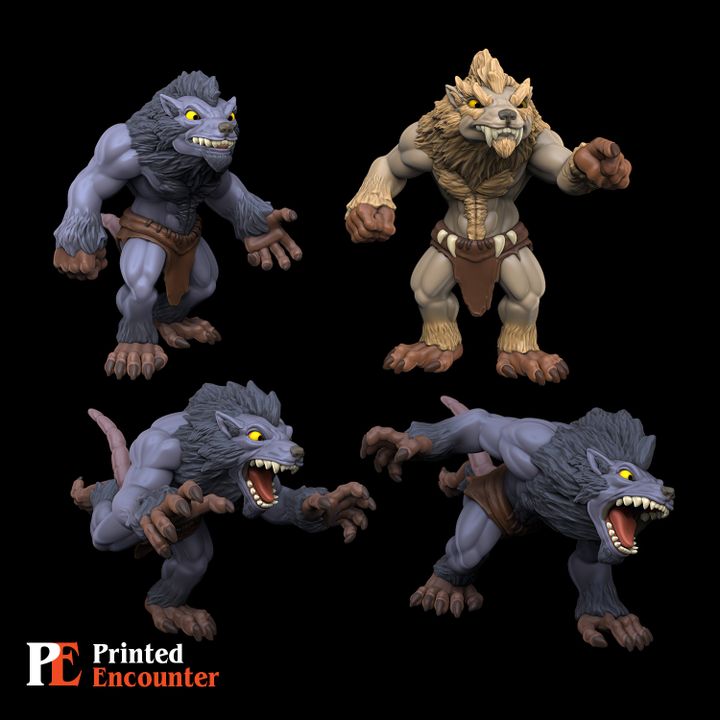 3D Printable Quagoa - Beastmen by Printed Encounter