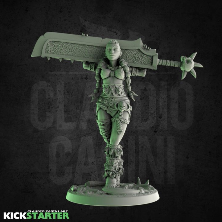 Dragon Hunters and Pin-Up STL miniatures for 3D Print Campaign ...