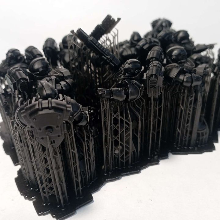 3D Printable Space Knights Team Ignitium by dakkadakka.store