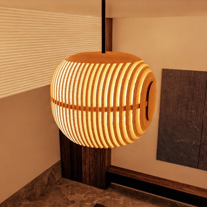 3D Printable Parametric Lamp Shade by Lazy Bear