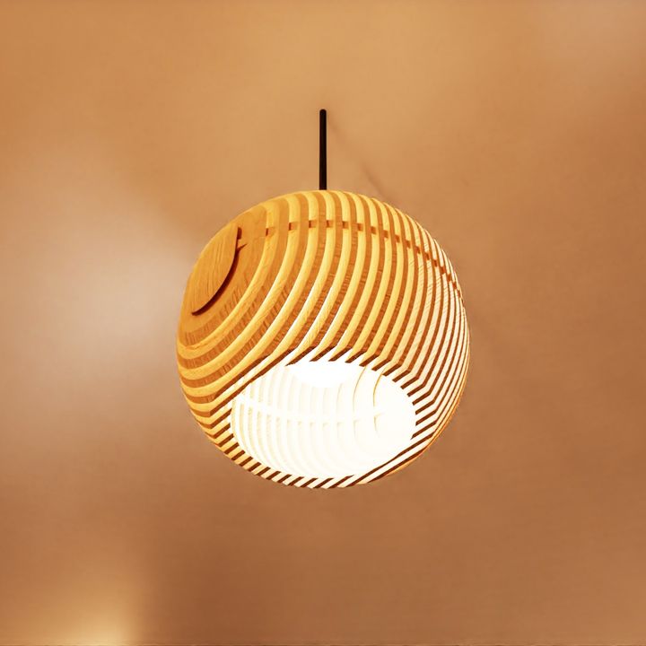 3D Printable Parametric Lamp Shade by Lazy Bear