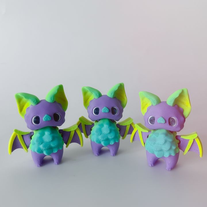 3D Printable Bat Pixie by Layersingreen
