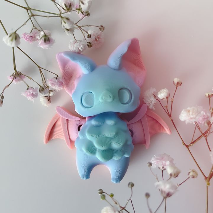 3D Printable Bat Pixie by Layersingreen