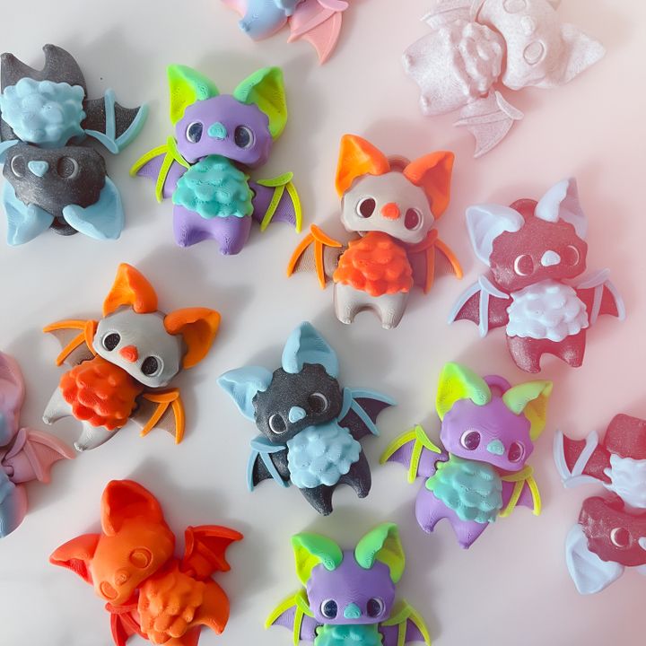 3D Printable Bat Pixie by Layersingreen