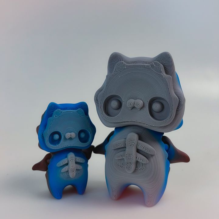 3D Printable Skelly Pixie by Layersingreen