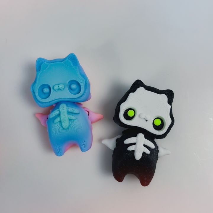 3D Printable Skelly Pixie by Layersingreen