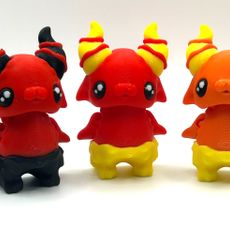 3D Printable Beastly Pixie by Layersingreen