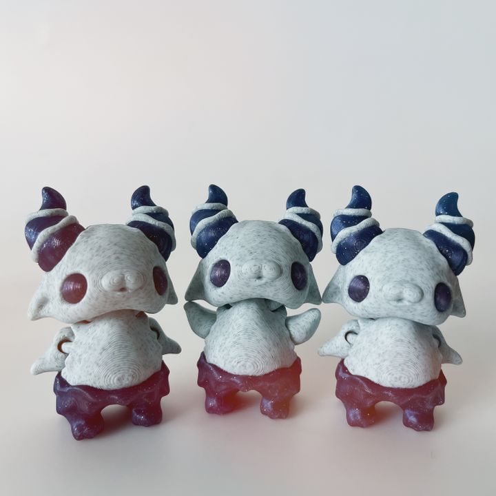 3D Printable Beastly Pixie by Layersingreen