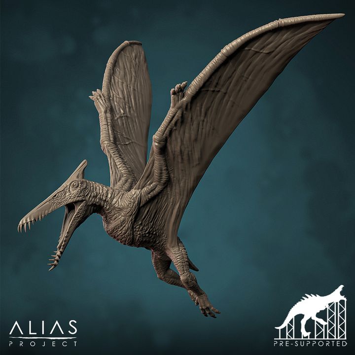 3D Printable Pteranodon by ALIAS PROJECT