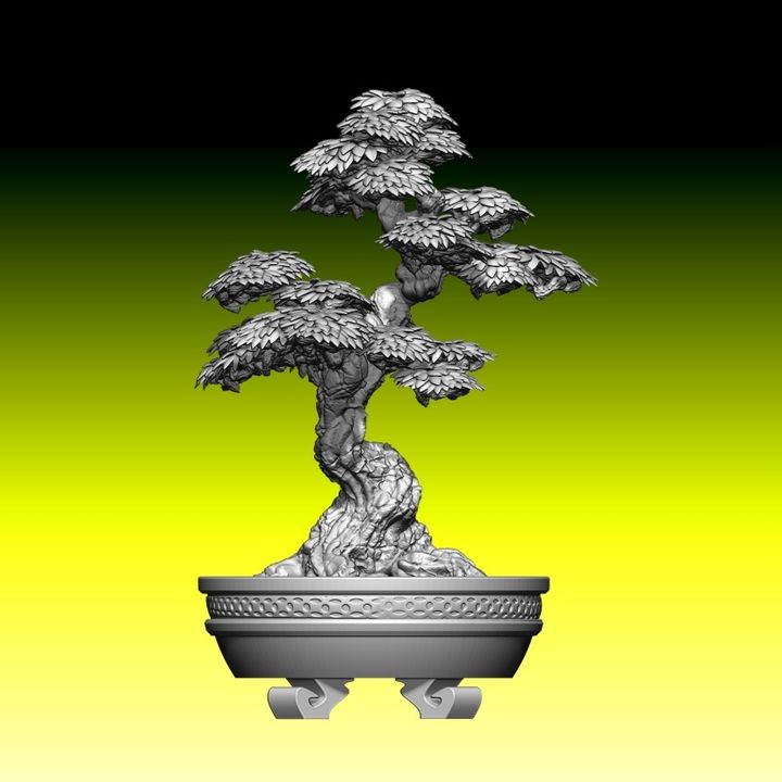 3D Printable Bonsai 4 by Figures3d