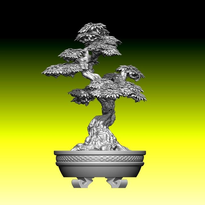 3D Printable Bonsai 4 by Figures3d