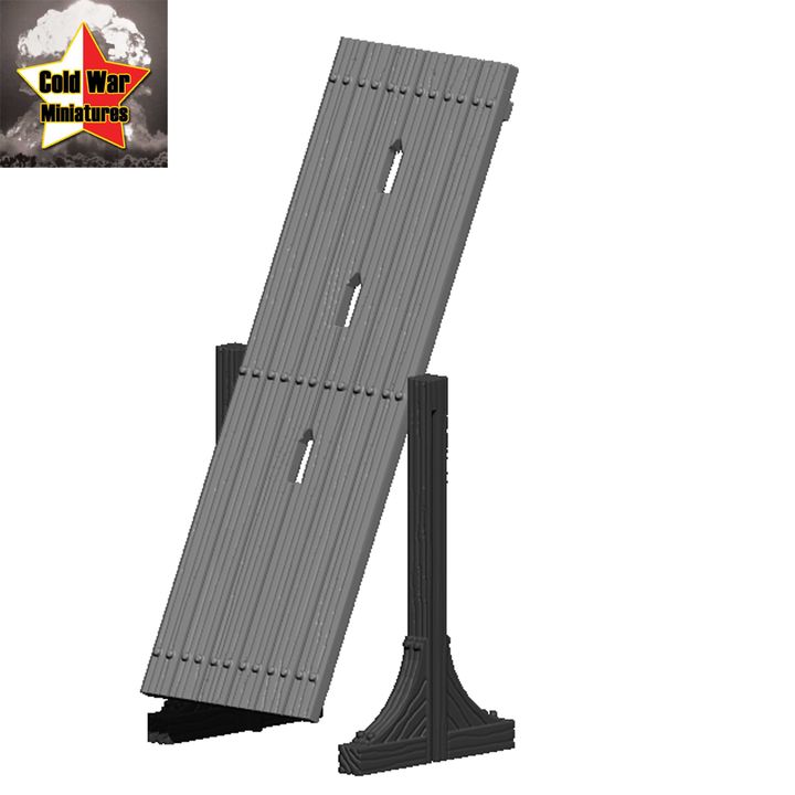 3D Printable Modular Late Medieval Siegeworks by Cold War Miniatures