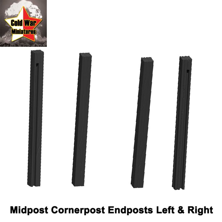 3D Printable Modular Late Medieval Siegeworks by Cold War Miniatures