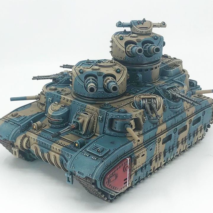 3D Printable Banckard-class Land Monitor by Nate Feyma