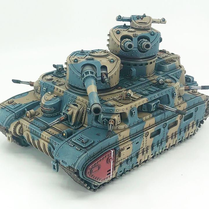 3D Printable Banckard-class Land Monitor by Nate Feyma