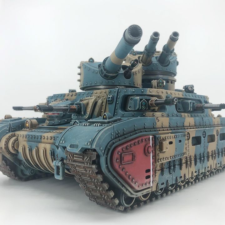 3D Printable Banckard-class Land Monitor by Nate Feyma