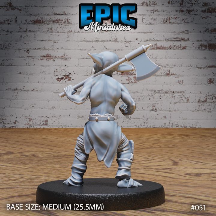 3D Printable Goblin Tribe Set B / Goblinoid Creature / Evil Ogre ...