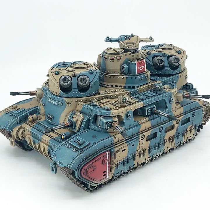 3D Printable Kortenaer-class Land Monitor by Nate Feyma