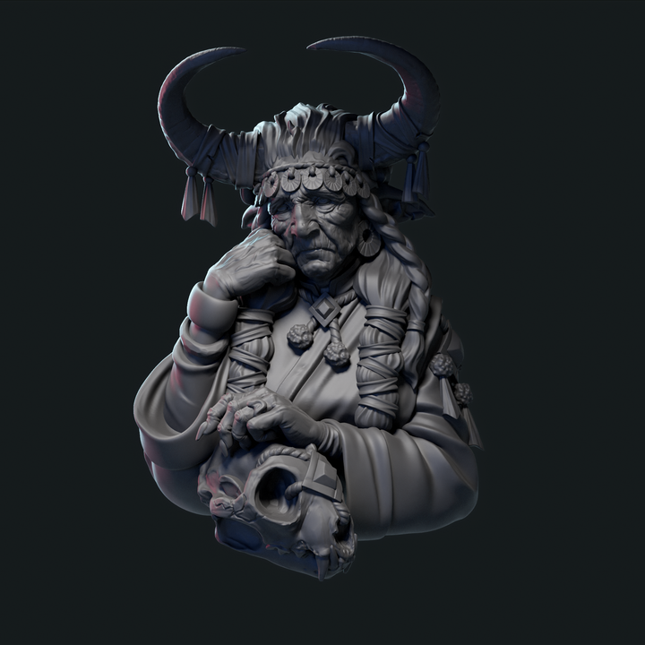 3D Printable The Seer by Under the odd willow
