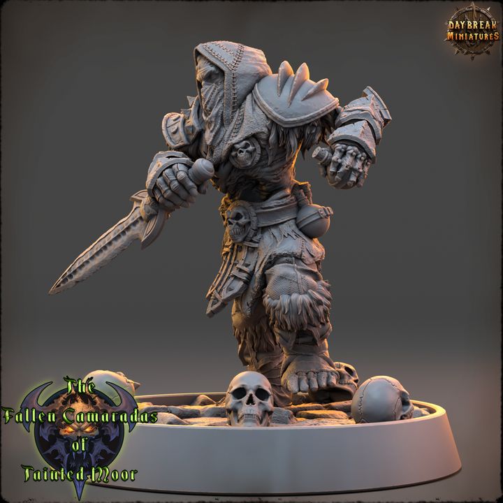 3D Printable General Skarth Hollowfist - The Fallen Camaradas of ...