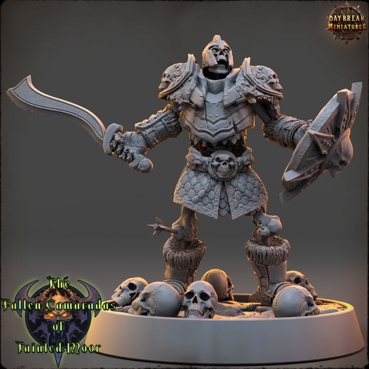 3D Printable Corpse-Lord Varnorsk - The Fallen Camaradas of Tainted ...