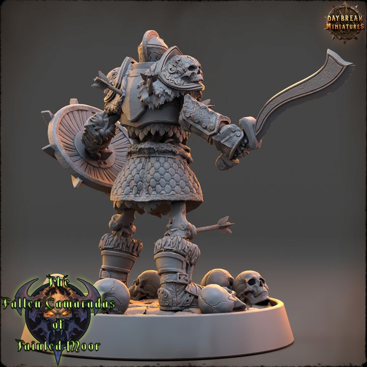 3D Printable Corpse-Lord Varnorsk - The Fallen Camaradas of Tainted ...