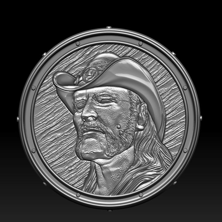 3D Printable Motorhead Medallion by Lionel Rigollet