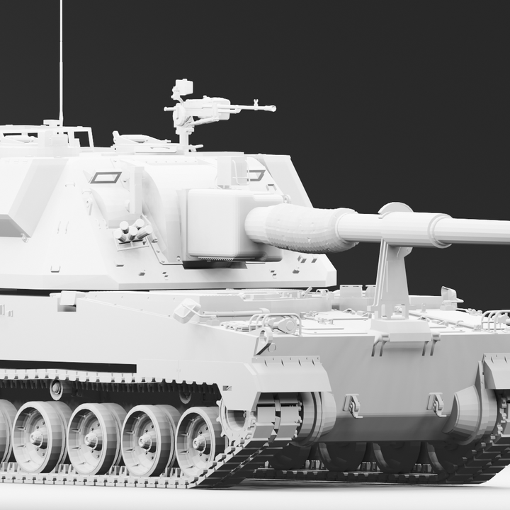 3D Printable Polish AHS Krab by The Military Industrial Complex