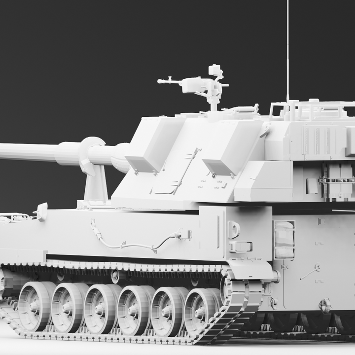 3D Printable Polish AHS Krab by The Military Industrial Complex
