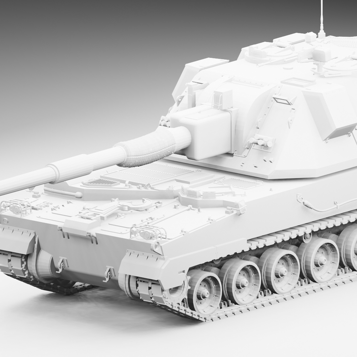 3D Printable Polish AHS Krab by The Military Industrial Complex