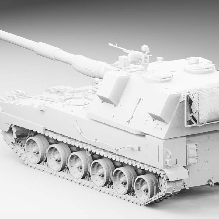3D Printable Polish AHS Krab by The Military Industrial Complex