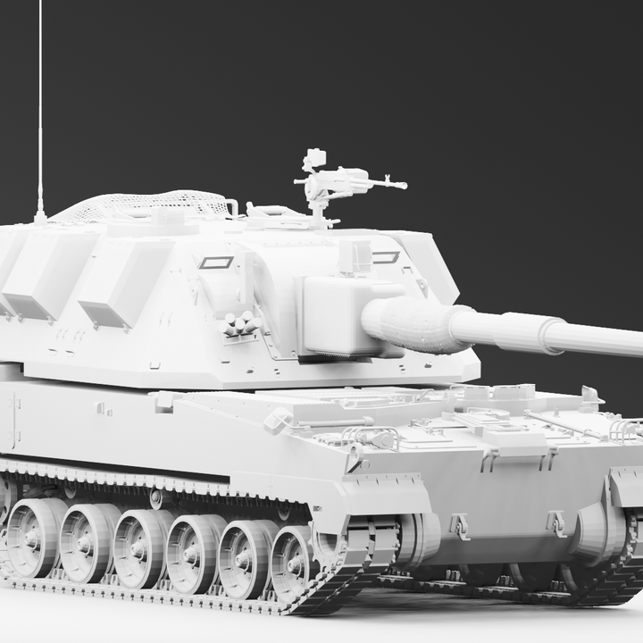 3D Printable Polish AHS Krab by The Military Industrial Complex