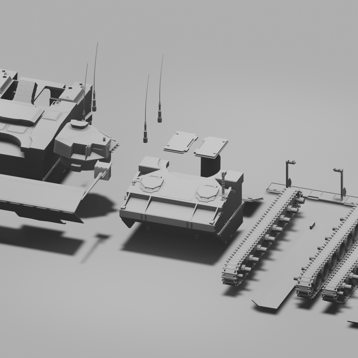 3D Printable USMC EFV-II Expeditionary Fighting Vehicle by The Military ...