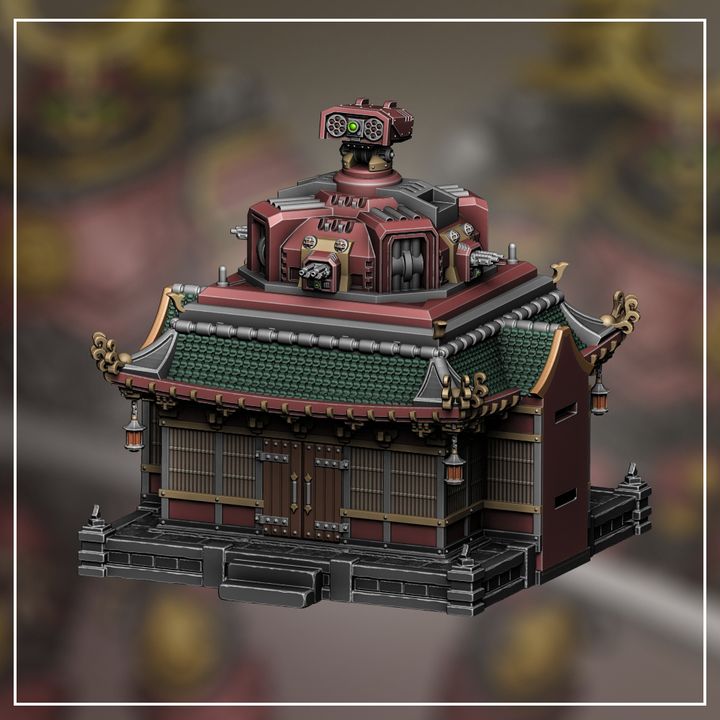 3D Printable Manzu Ama - Terrain Bundle by ZBSminiatures