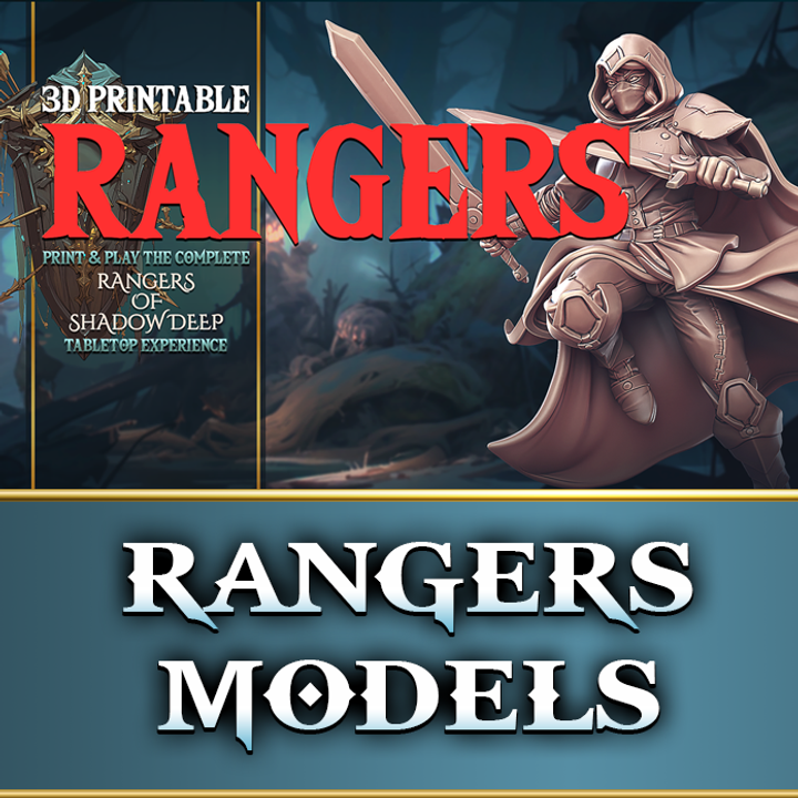 3D Printable RANGERS STL Campaign - MyMiniFactory