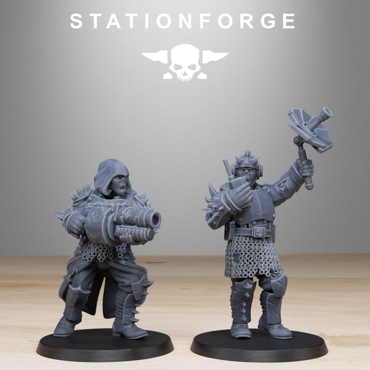 3D Printable Corrupted Guard Builder Kit by Station Forge