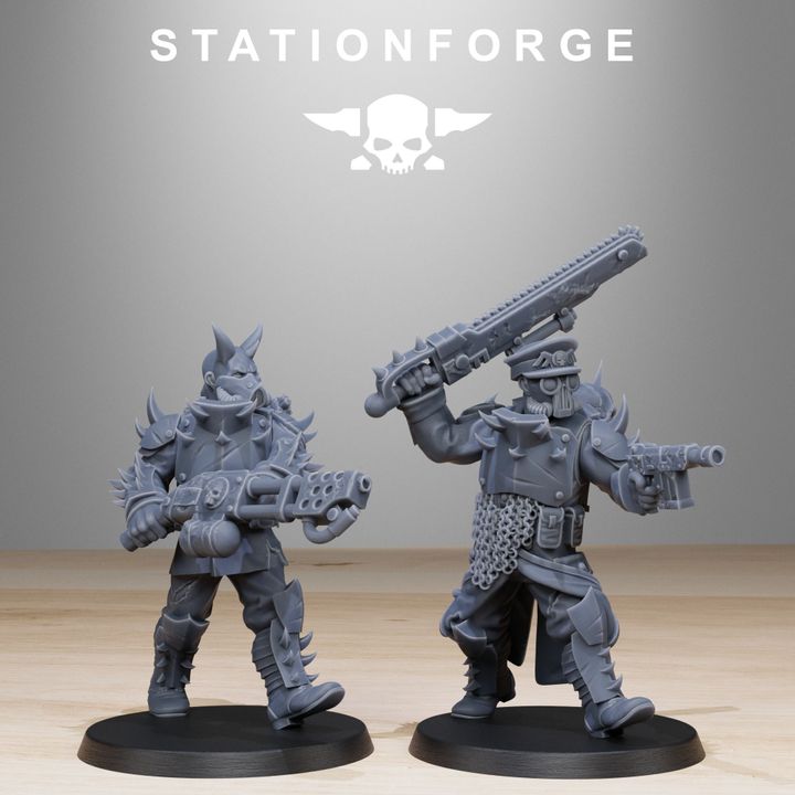 3D Printable Corrupted Guard Builder Kit by Station Forge