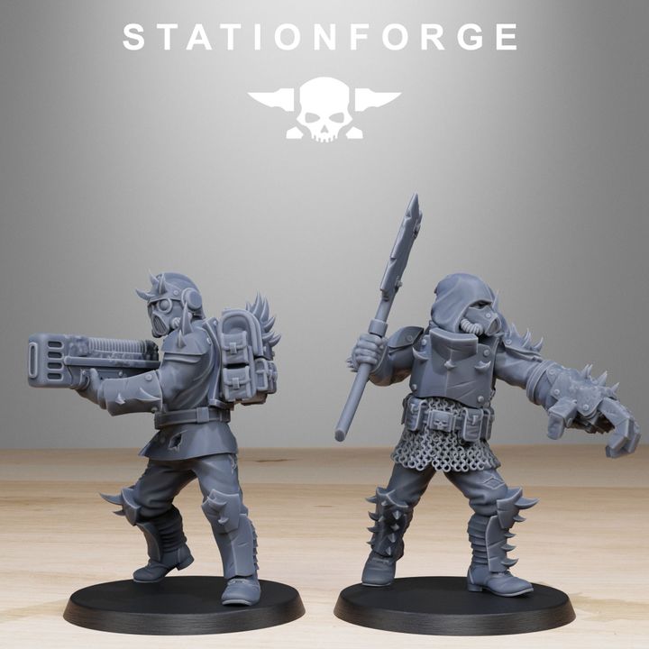 3D Printable Corrupted Guard Builder Kit by Station Forge
