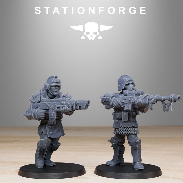 3D Printable Corrupted Guard Builder Kit by Station Forge